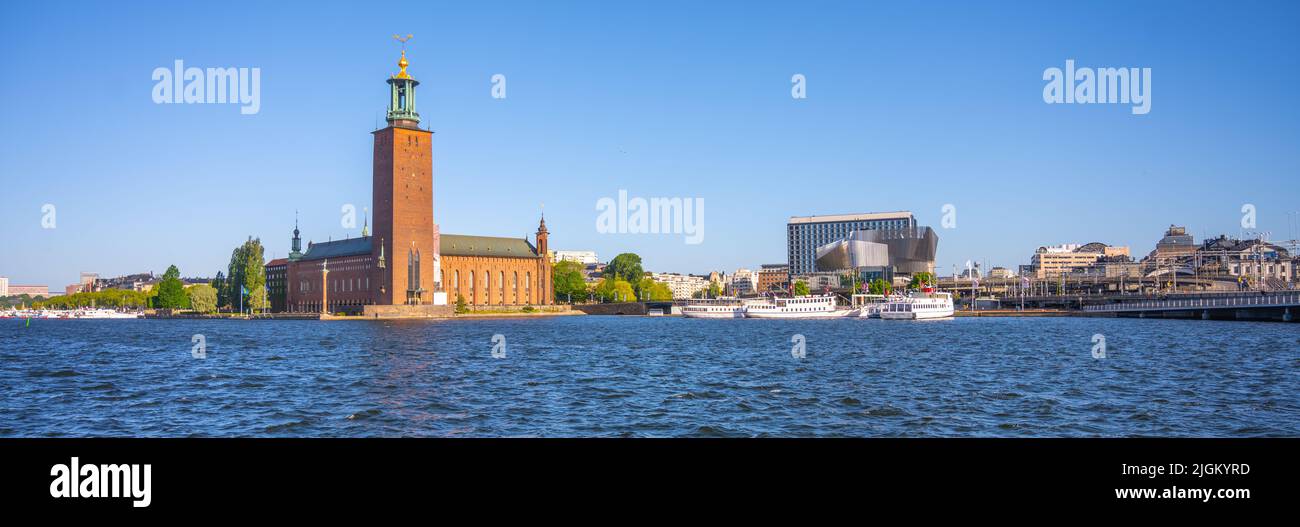 Stockholm City Hall in Sweden Stock Photo - Alamy