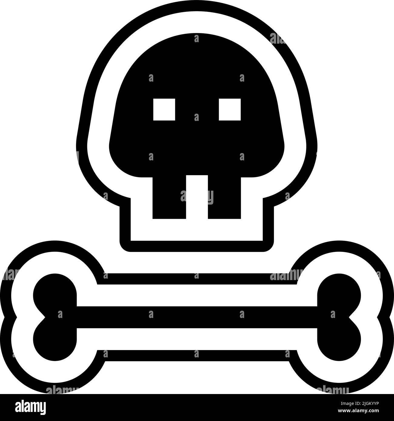 dangerous icon Stock Vector Image & Art - Alamy