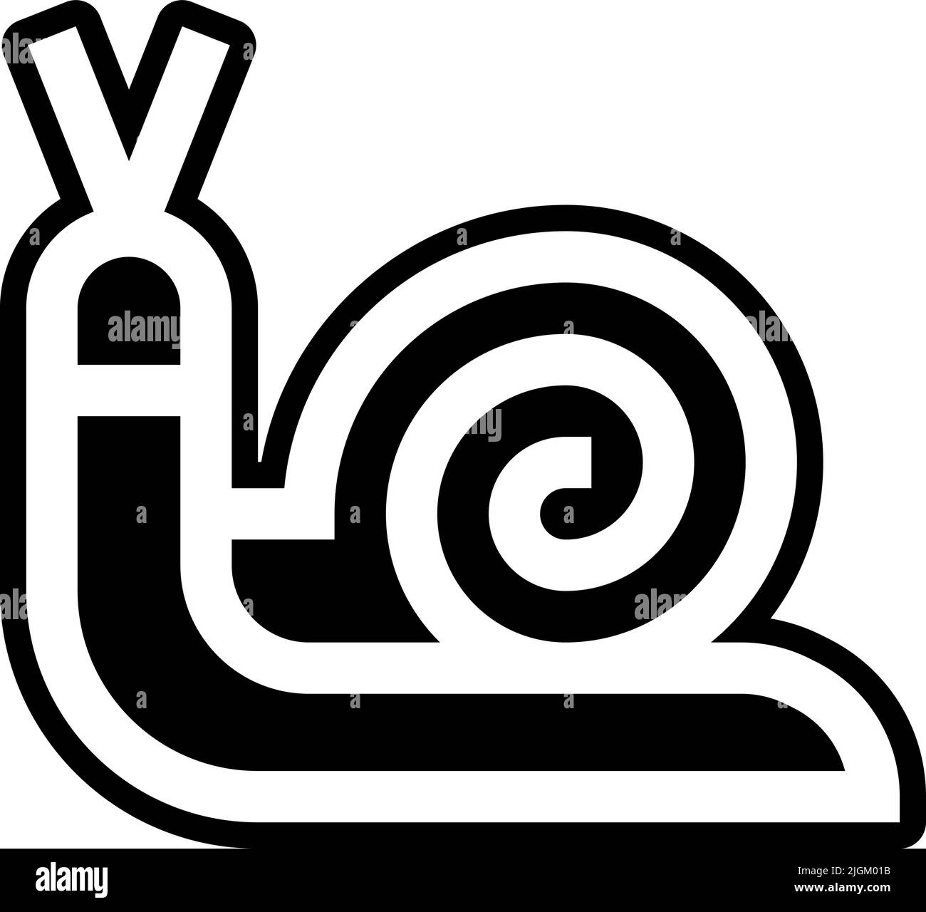 snail icon Stock Vector Image & Art - Alamy