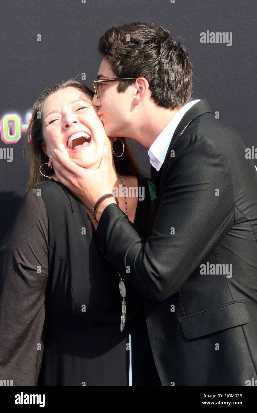 Santa Monica, CA. 9th July, 2022. Camryn Manheim, Milo Manheim at ...