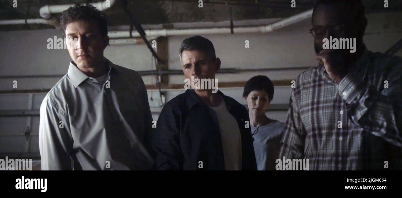 BEZOS, from left: Sean Wolfington, Sasha Andreev, Alex Mitchell, Jevon ...