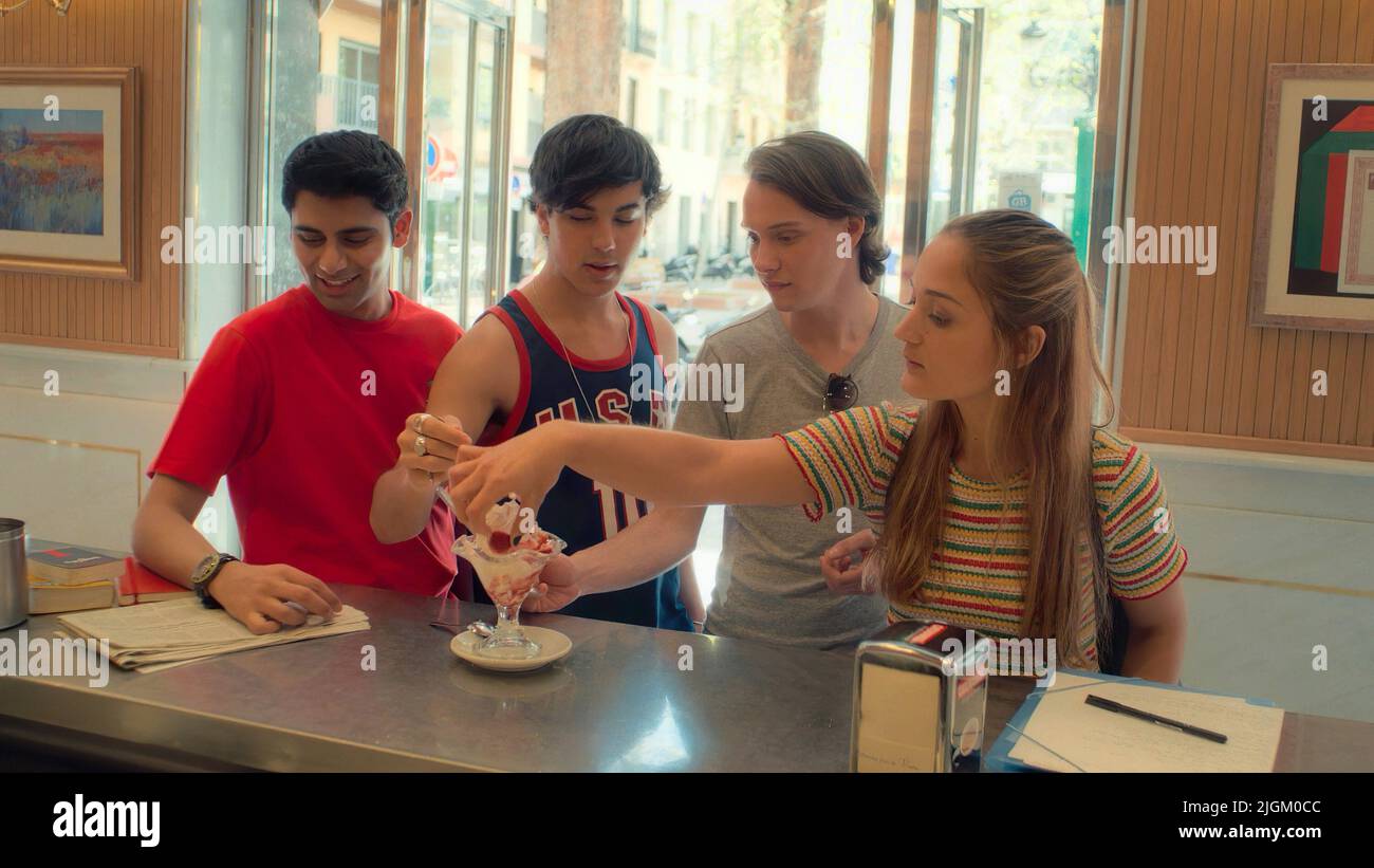GRANADA NIGHTS, from left: Antonio Aakeel, Oscar Casas, Julius ...