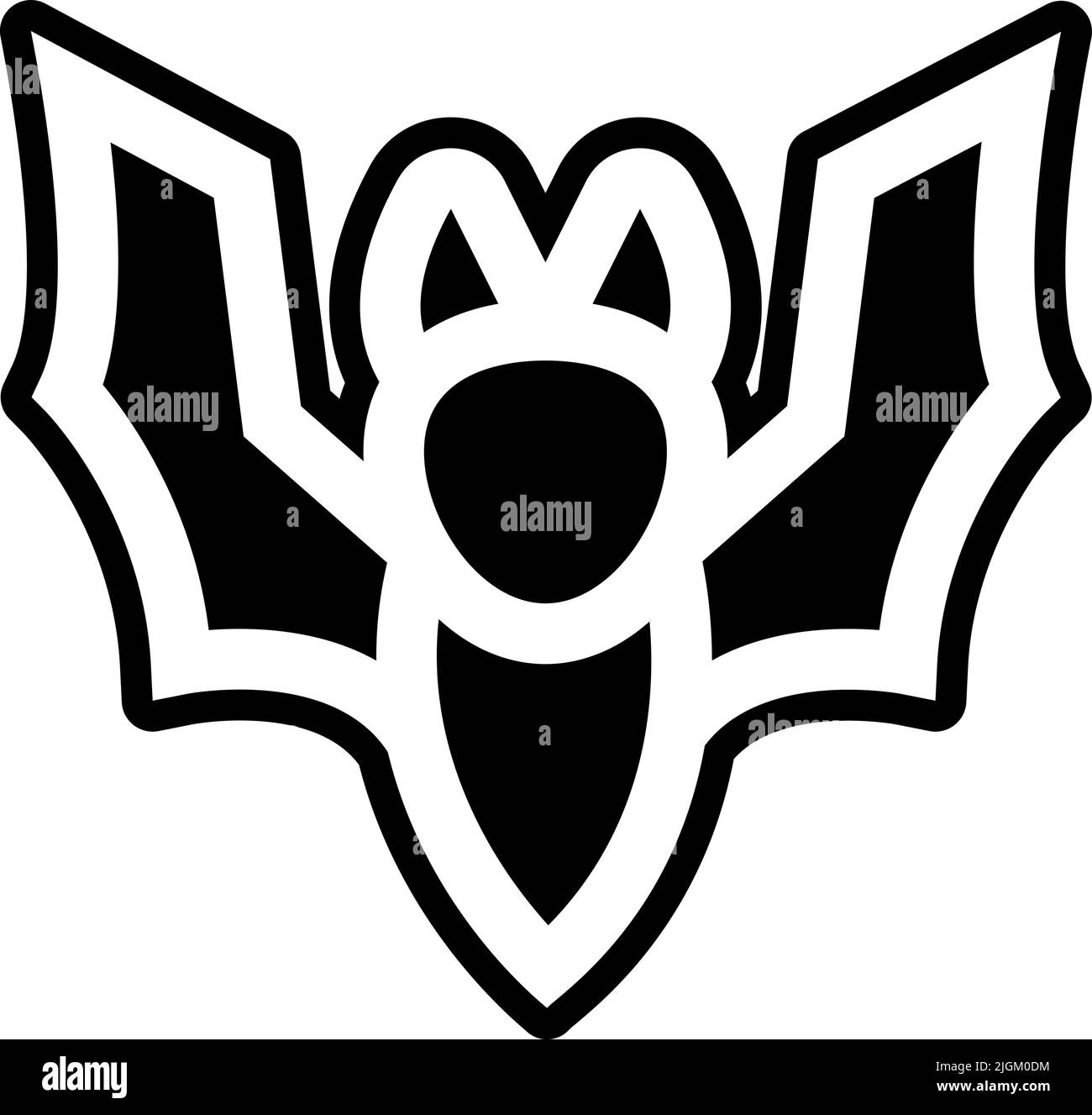 bat icon Stock Vector Image & Art - Alamy