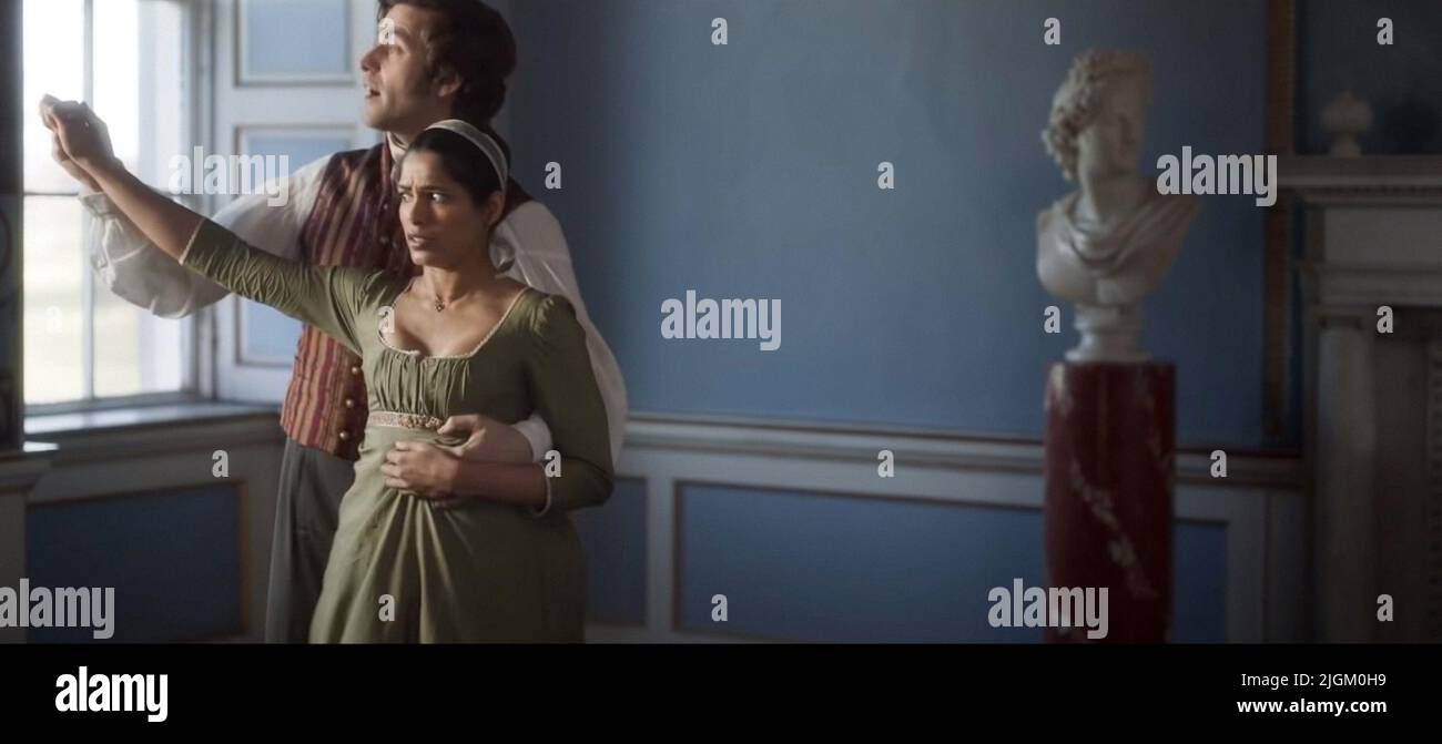 MR. MALCOLM'S LIST, from left: Oliver Jackson-Cohen, Freida Pinto, 2022 ...