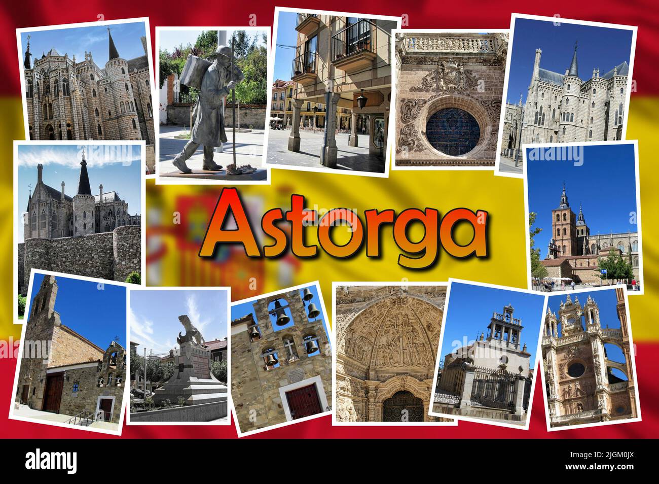Gaudí castle astorga castilla león hi-res stock photography and images ...