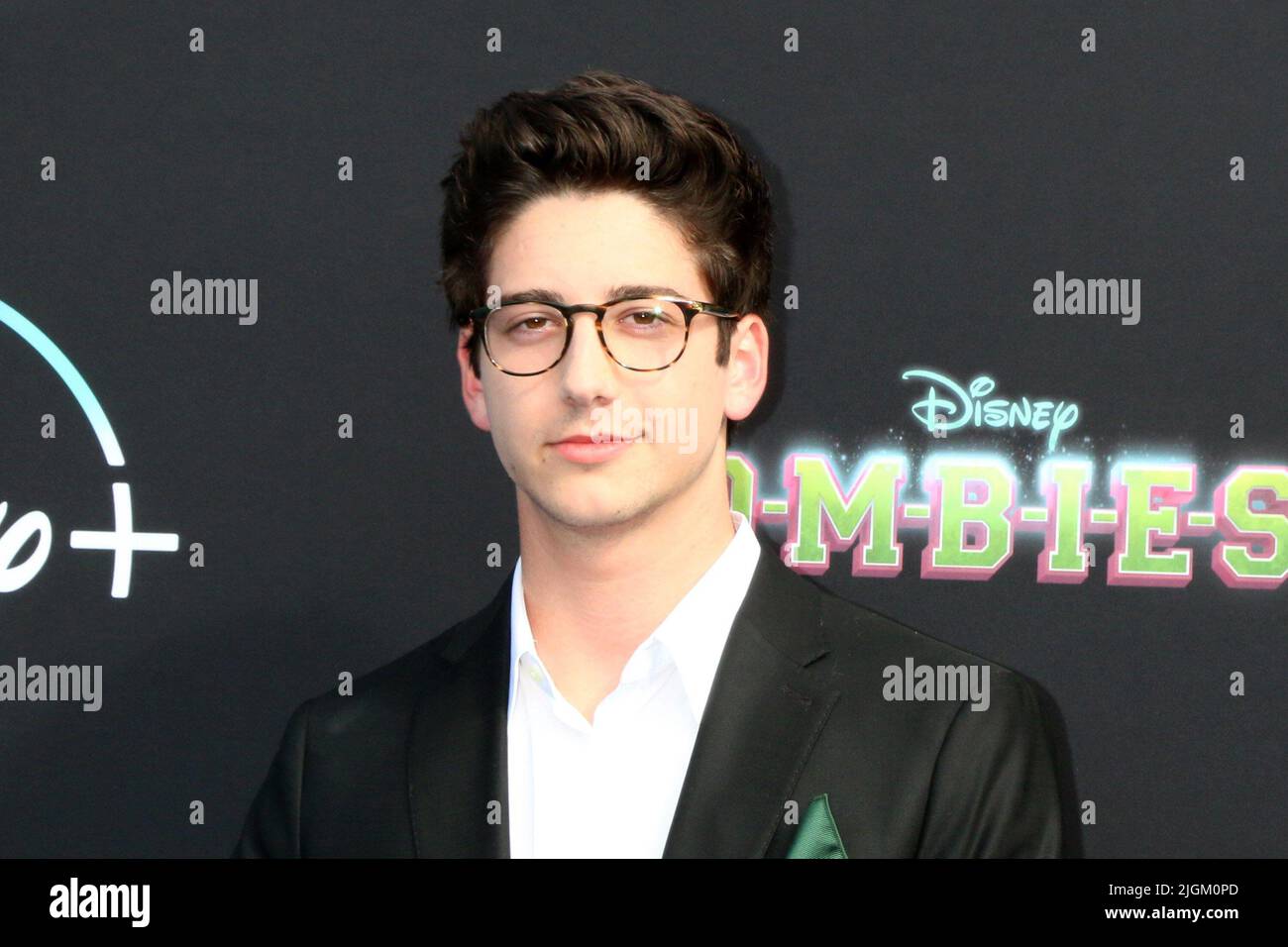 Santa Monica, CA. 9th July, 2022. Milo Manheim at arrivals for ZOMBIES 3 Premiere, Barker Hangar ...