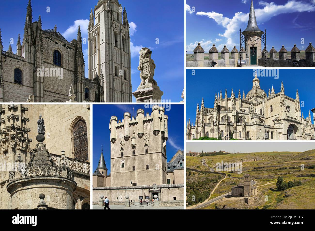Segovia is a historic Spanish city Centuries of settlements have led to ...