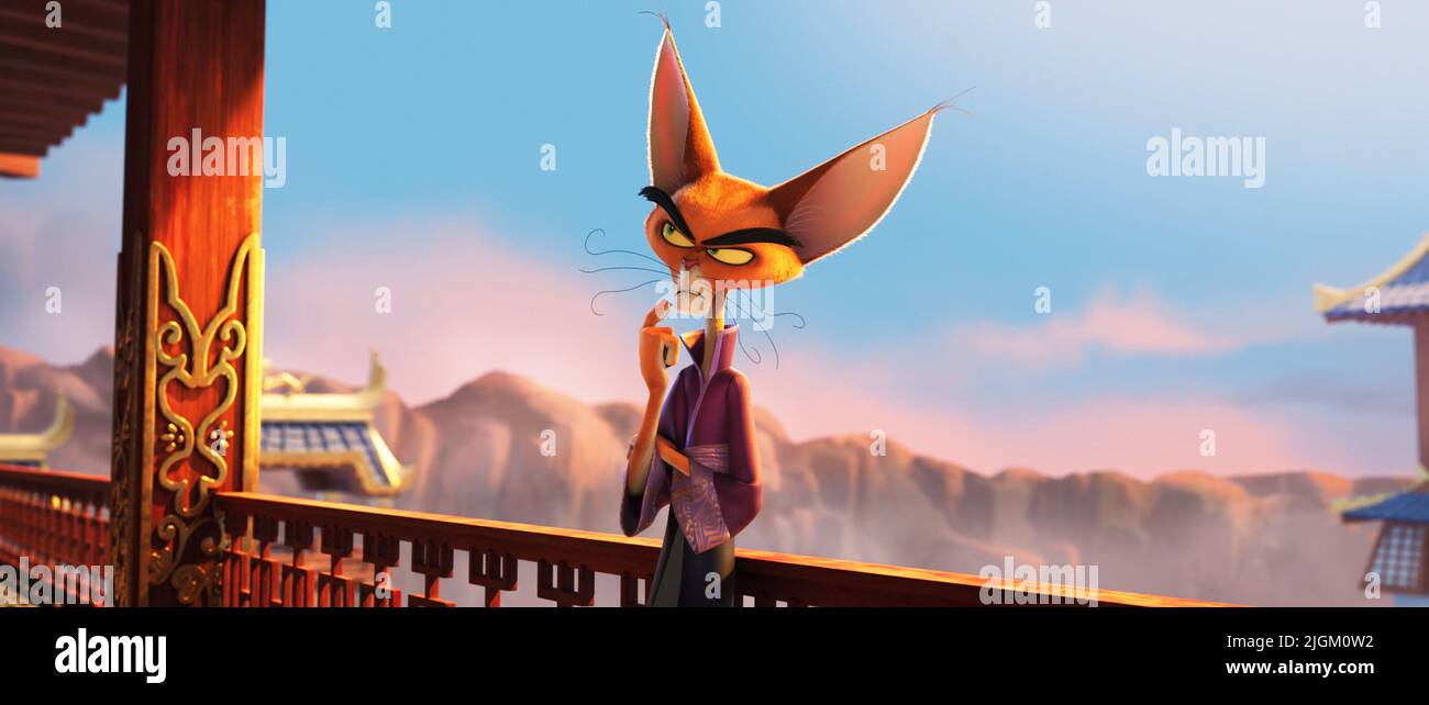 PAWS OF FURY: THE LEGEND OF HANK, Ika Chu (voice: Ricky Gervais), 2022 ...