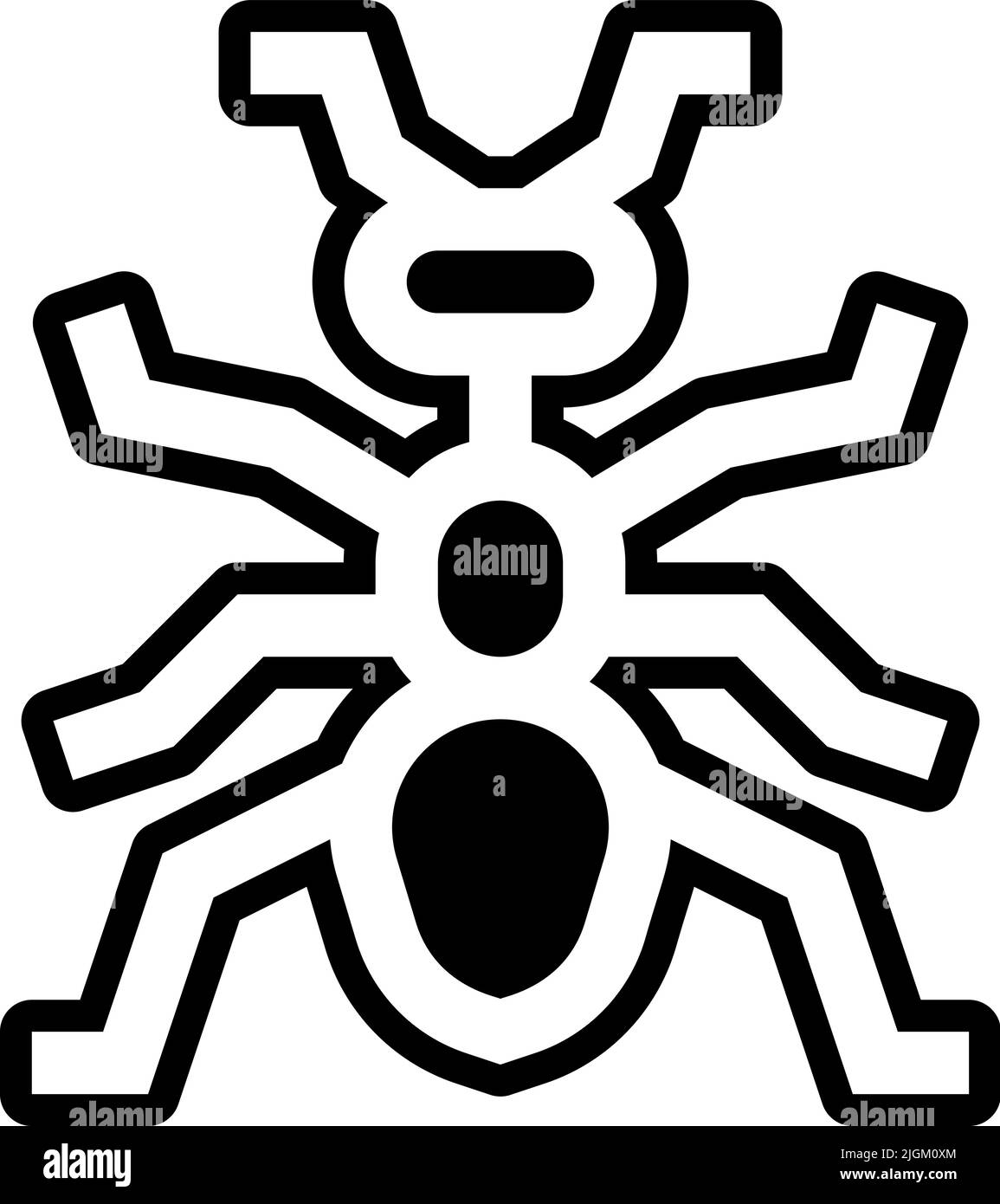 Orange ant Stock Vector Images - Alamy