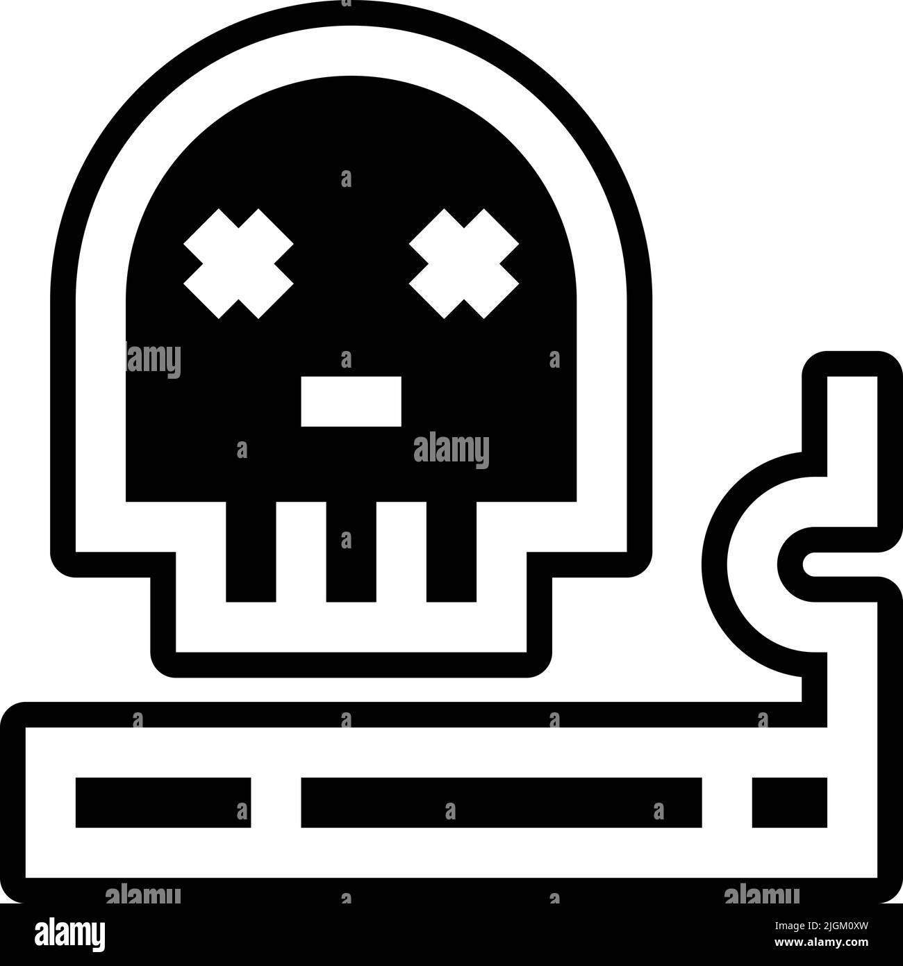 skull icon Stock Vector Image & Art - Alamy