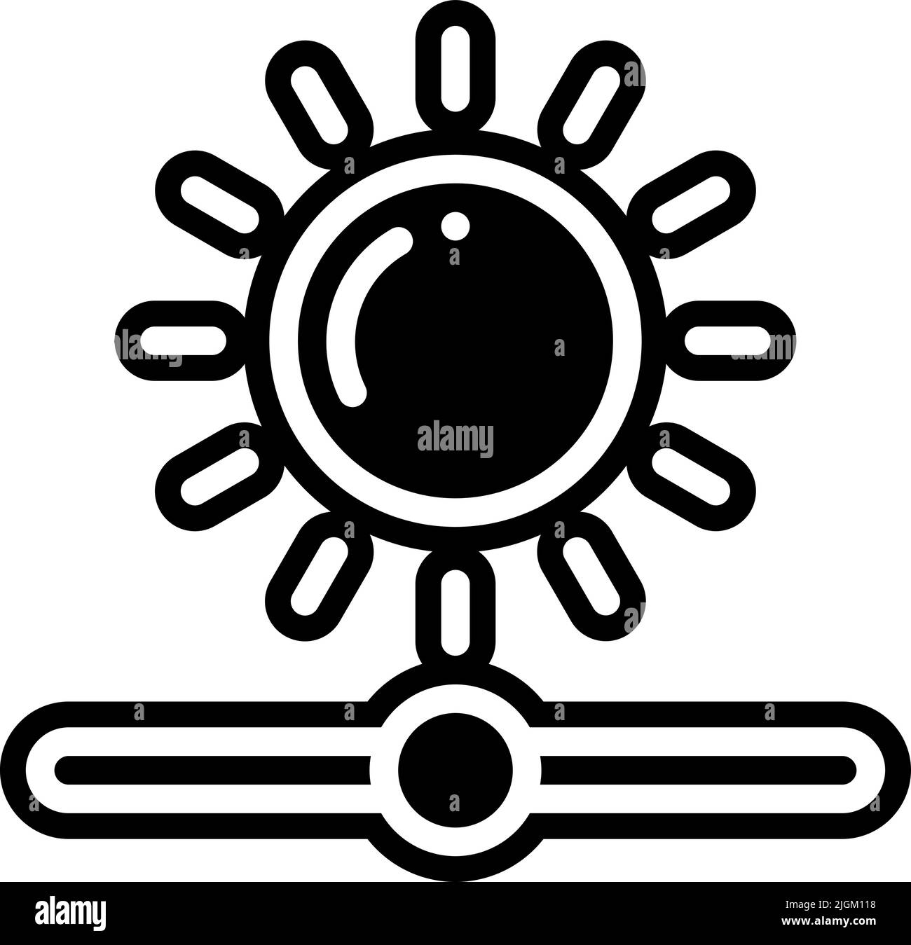 brightness icon Stock Vector Image & Art - Alamy