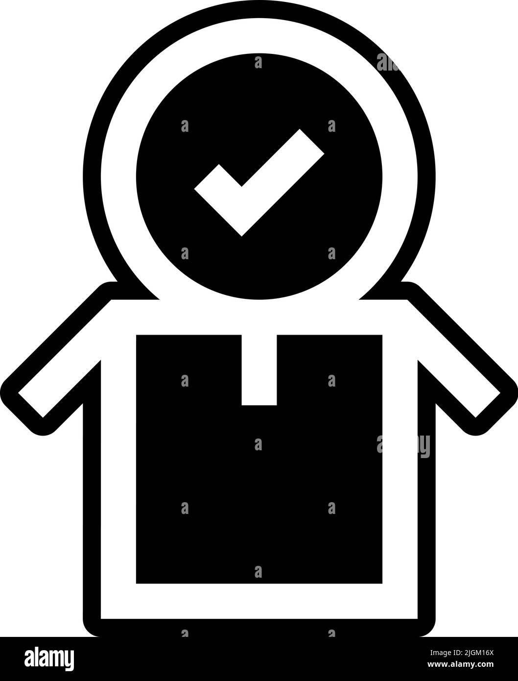 approved icon Stock Vector Image & Art - Alamy