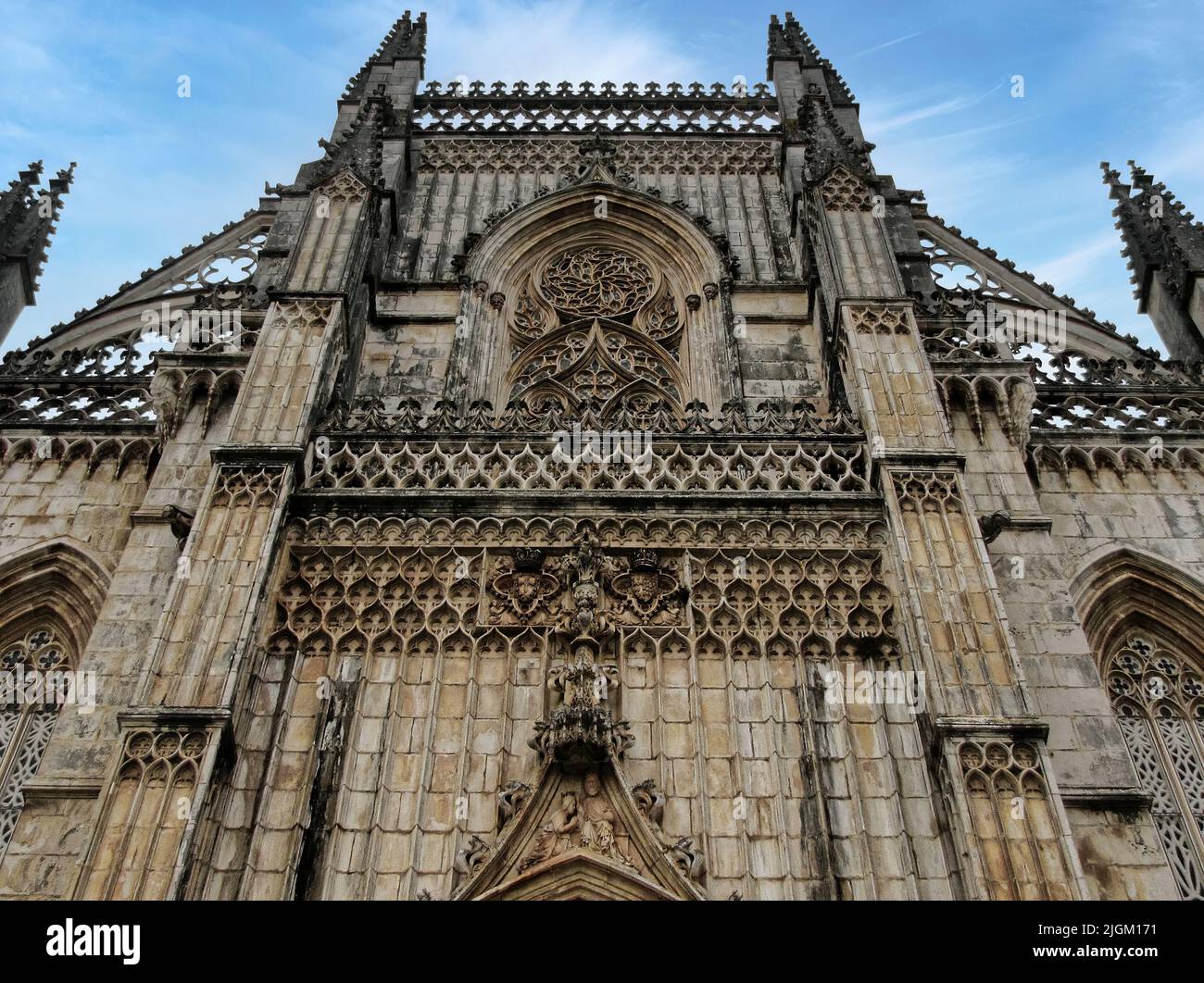 Batalha monastery masterpiece gothic architecture hi-res stock ...