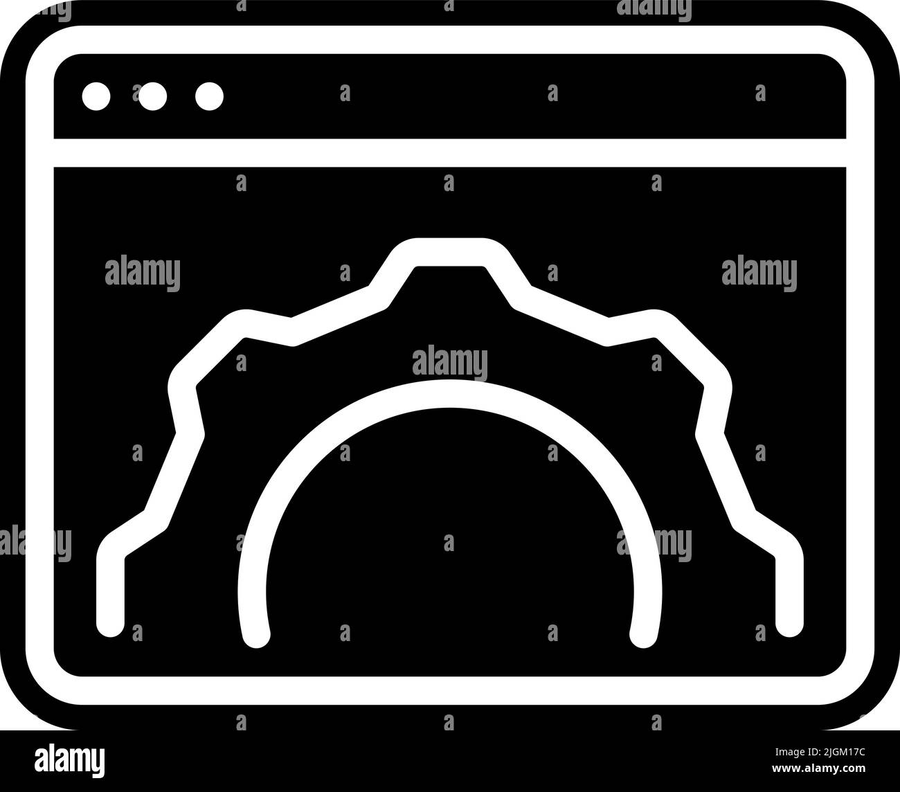 browser icon Stock Vector Image & Art - Alamy