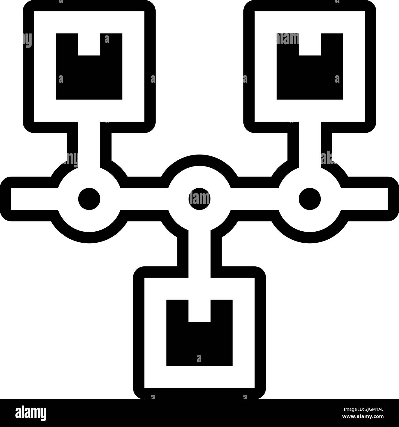 timeline icon Stock Vector Image & Art - Alamy