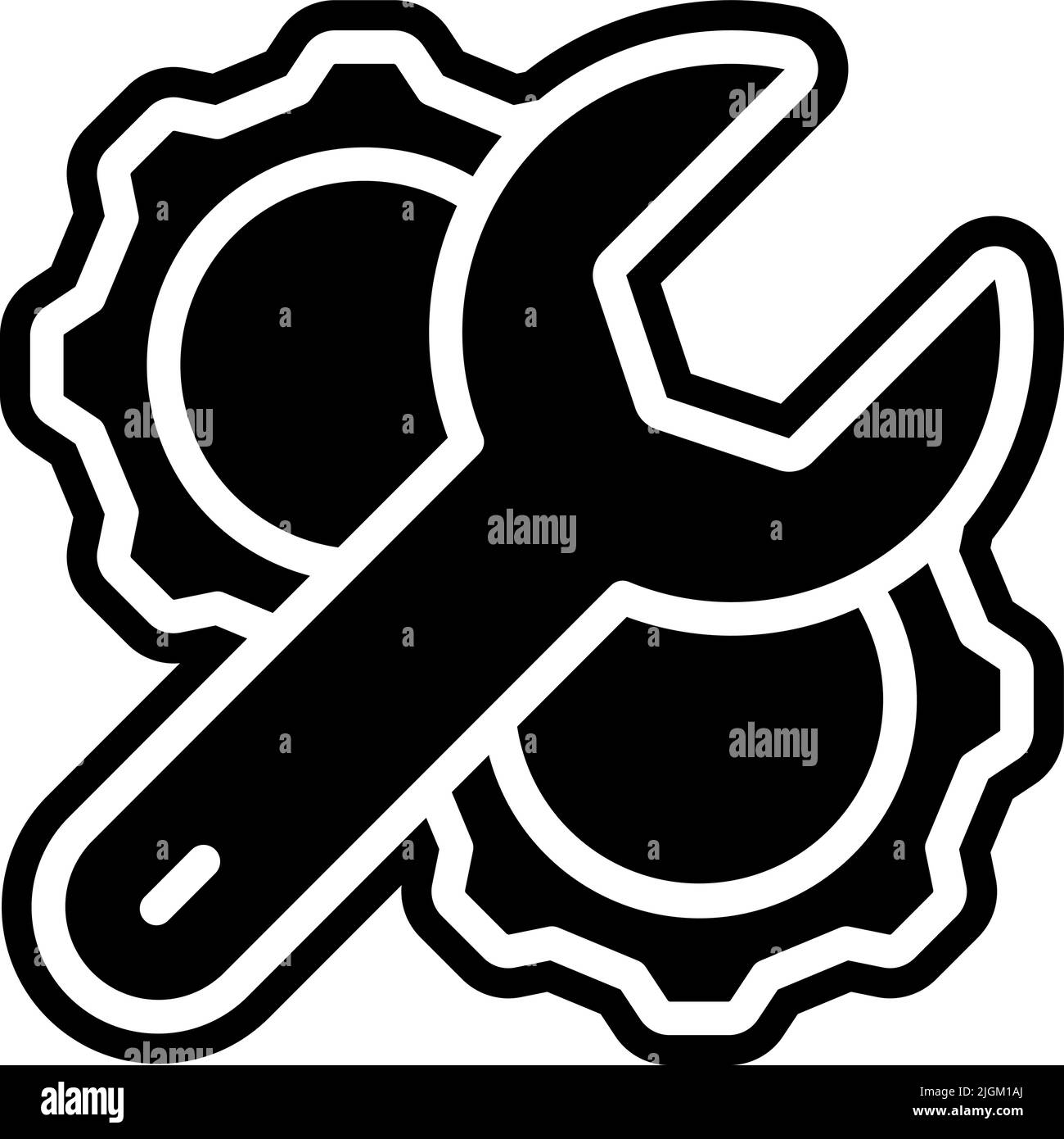 gears icon Stock Vector Image & Art - Alamy