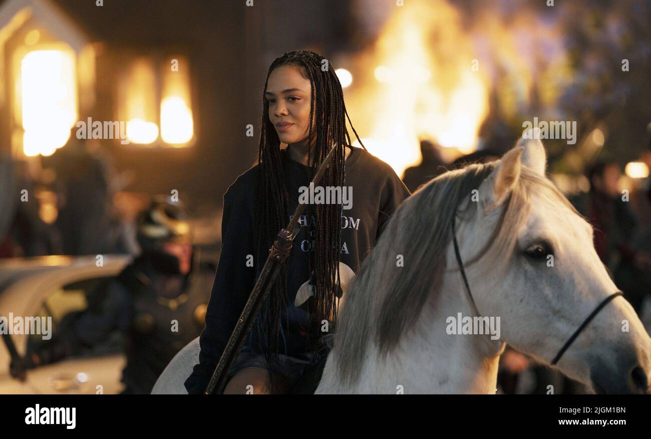 THOR: LOVE AND THUNDER, Tessa Thompson as Valkyrie, 2022. ph: Jasin ...