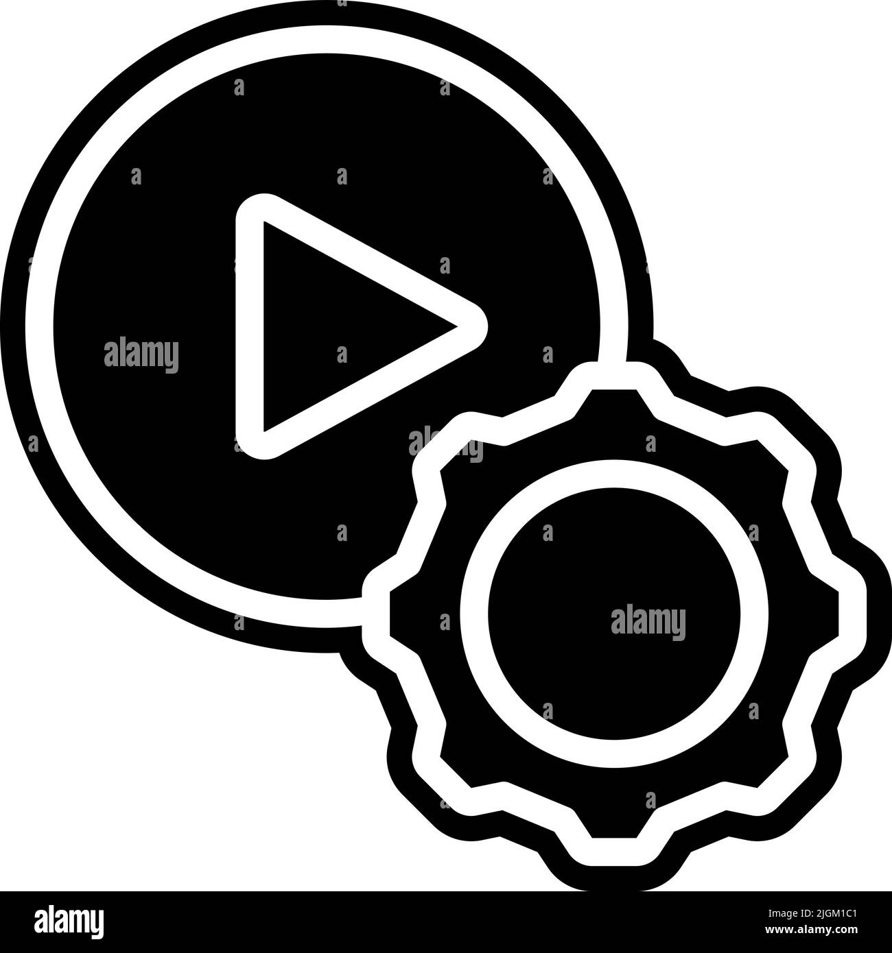 Screen record option Cut Out Stock Images & Pictures - Alamy