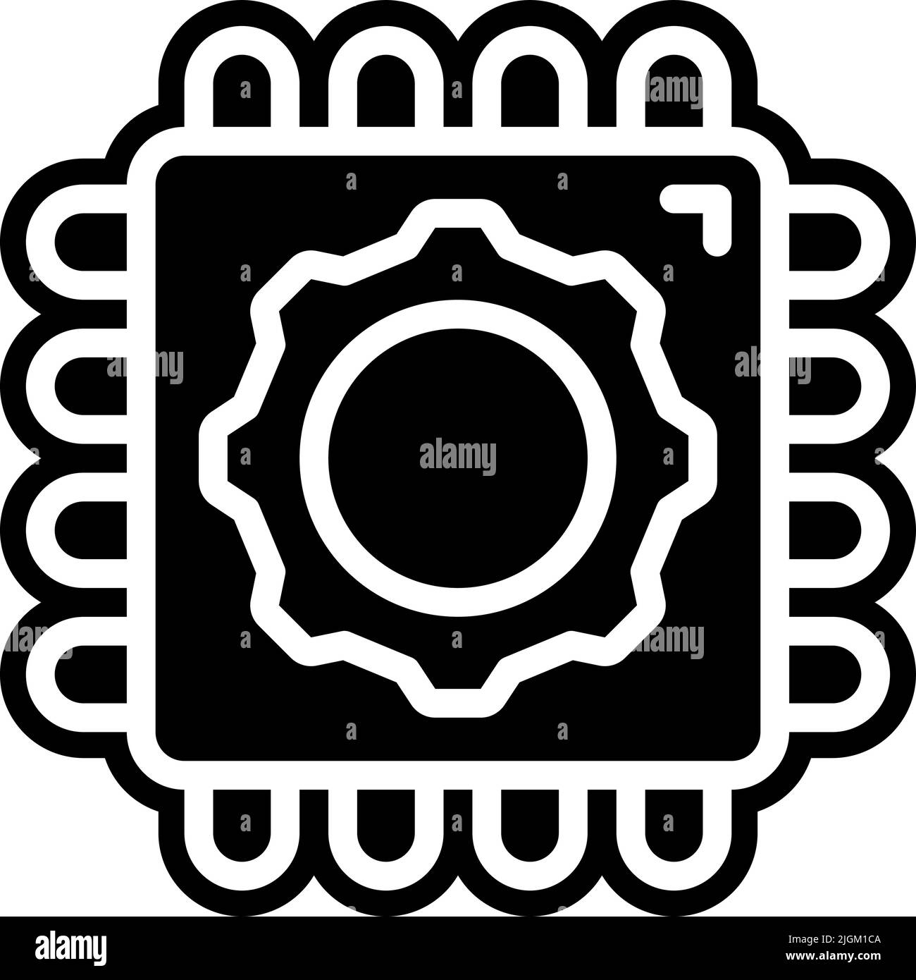 cpu icon Stock Vector Image & Art - Alamy