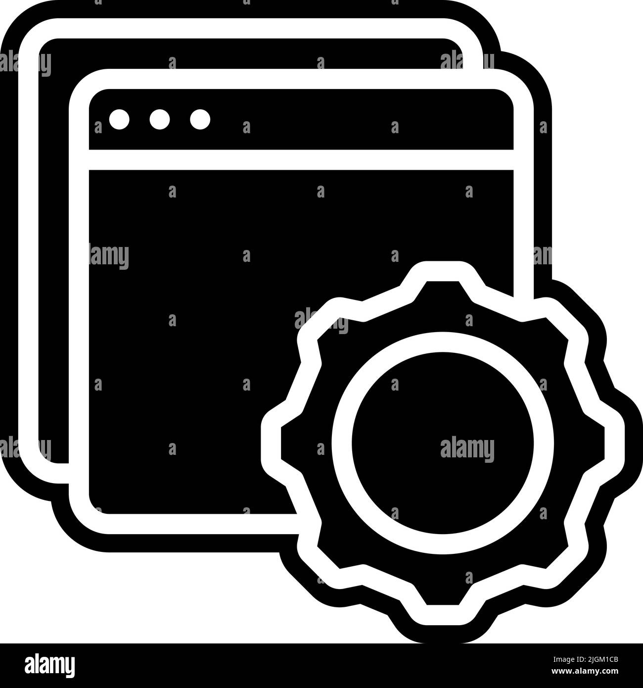 windows icon Stock Vector Image & Art - Alamy