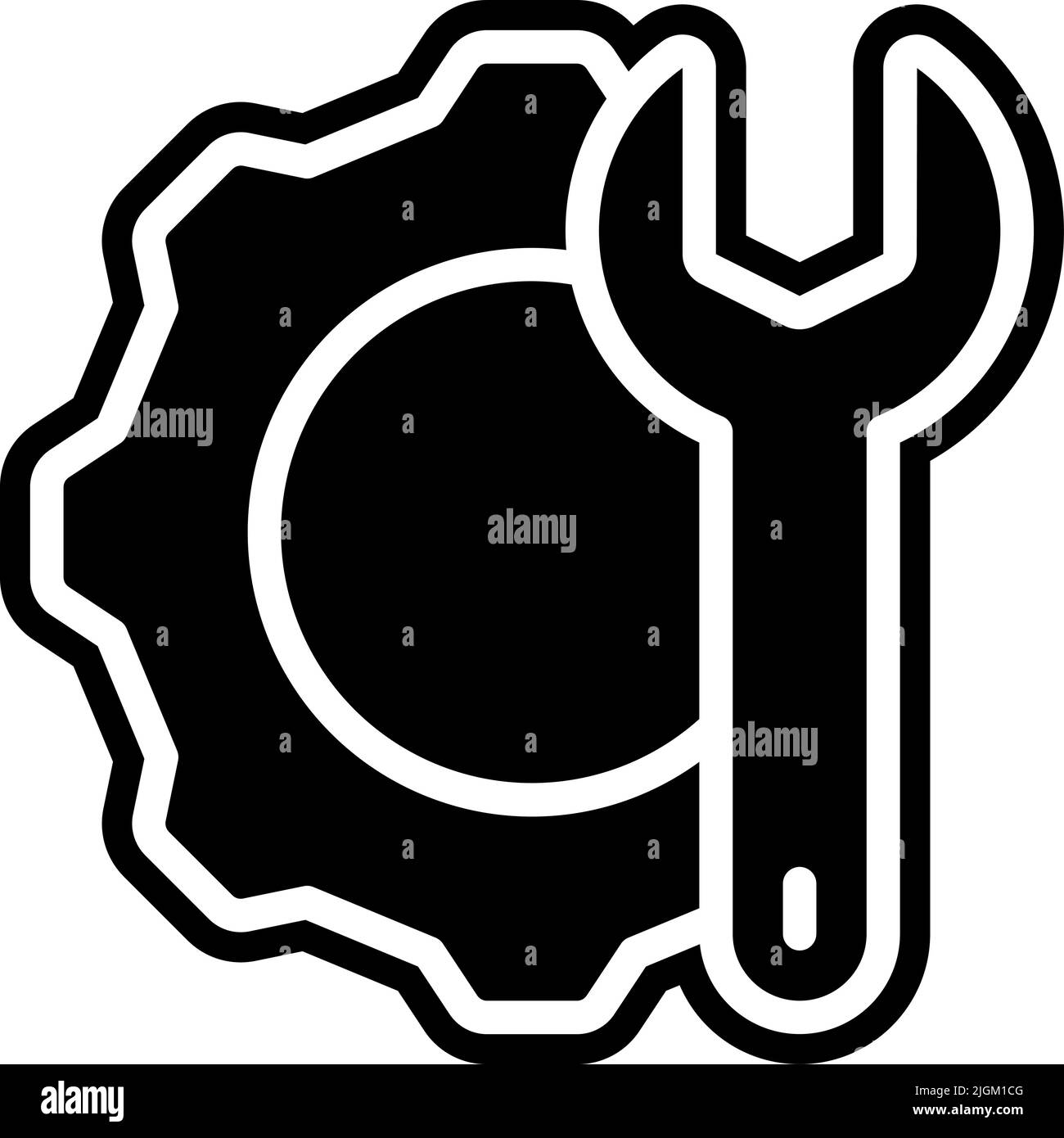 spanner icon Stock Vector Image & Art - Alamy