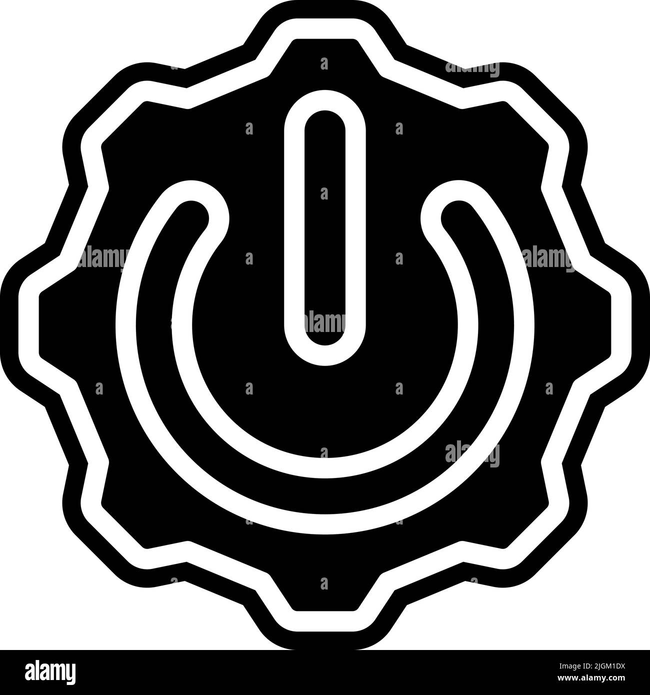 power button icon Stock Vector Image & Art - Alamy