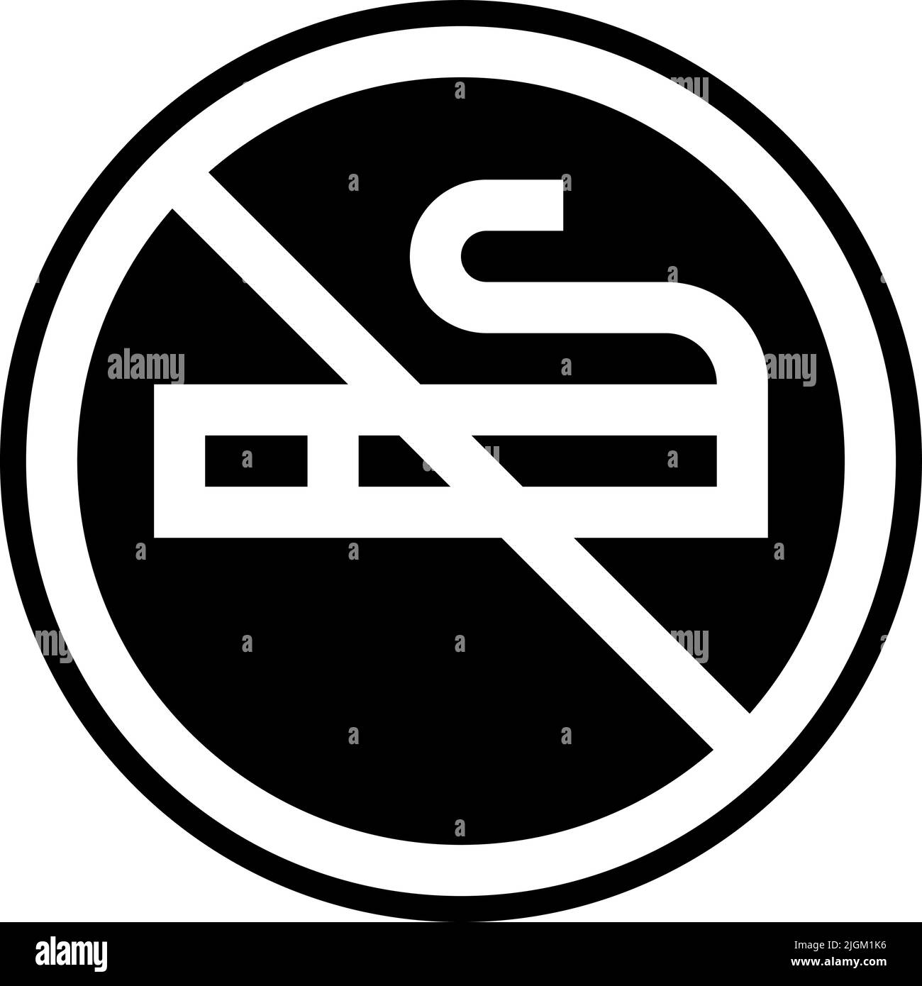 no smoking icon Stock Vector Image & Art - Alamy