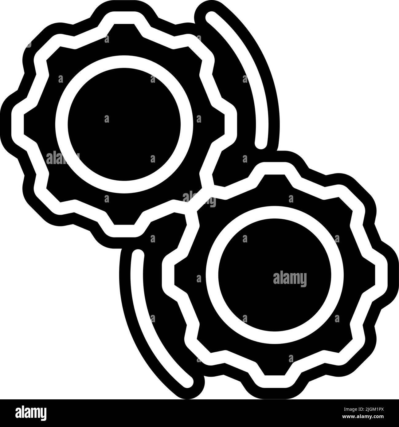 gears icon Stock Vector Image & Art - Alamy