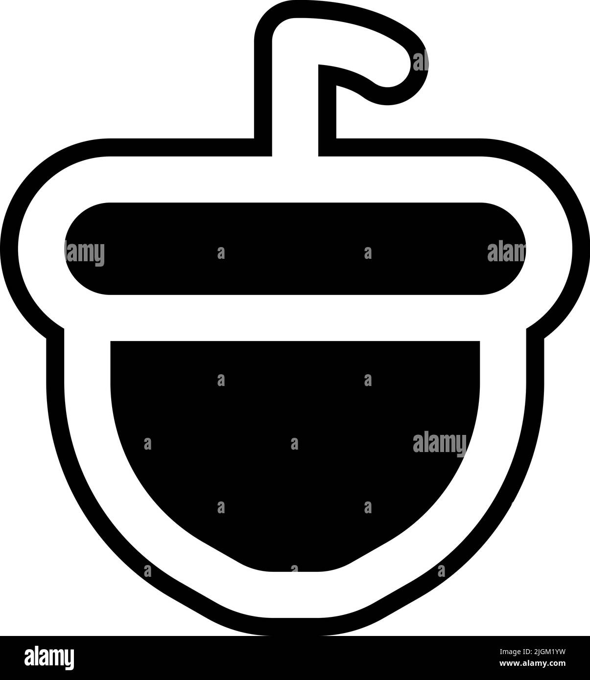 Acorn symbol hi-res stock photography and images - Alamy