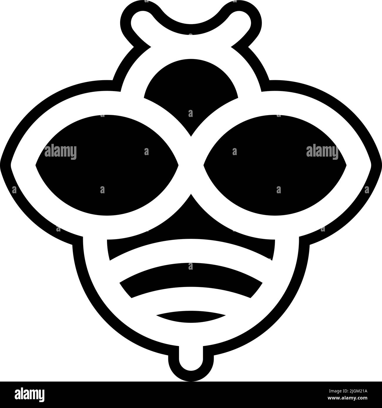 bee icon Stock Vector Image & Art - Alamy