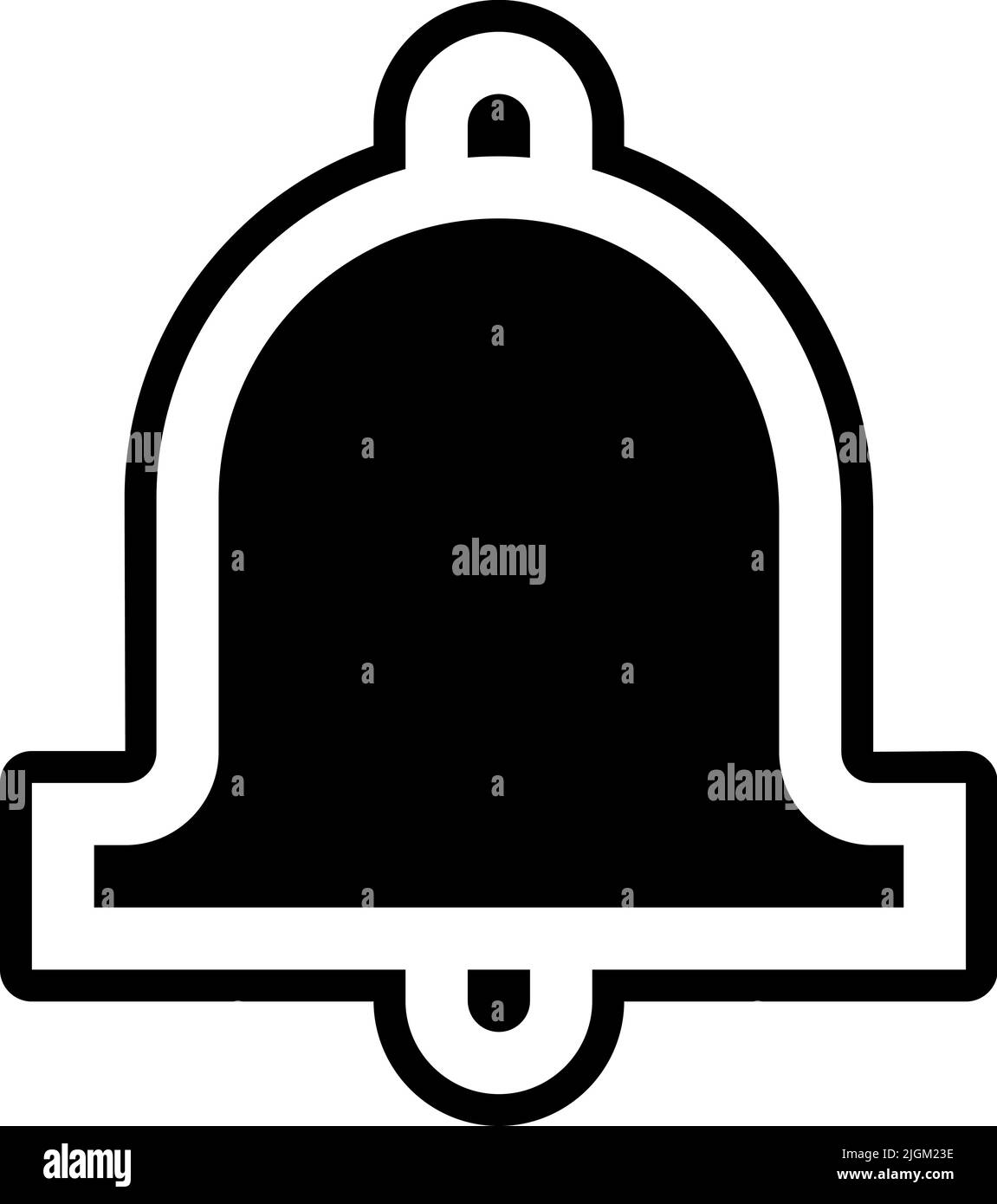 notification bell icon Stock Vector Image & Art - Alamy