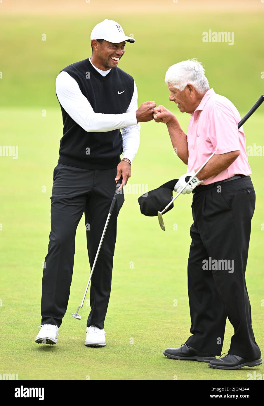 150th Open Golf Championships, St Andrews, July 11th 2022 Tiger Woods ...