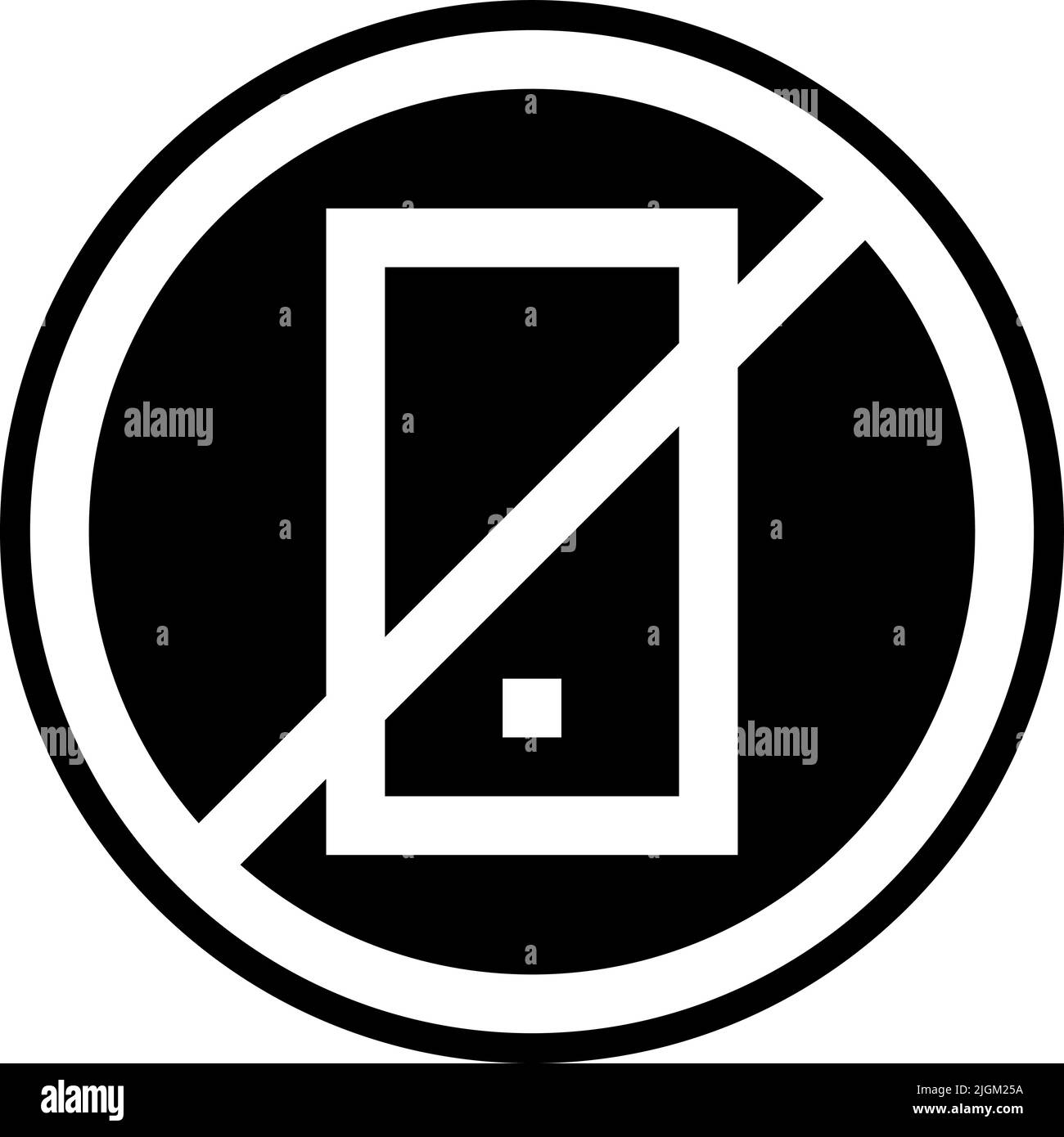 no mobile phone icon Stock Vector Image & Art - Alamy