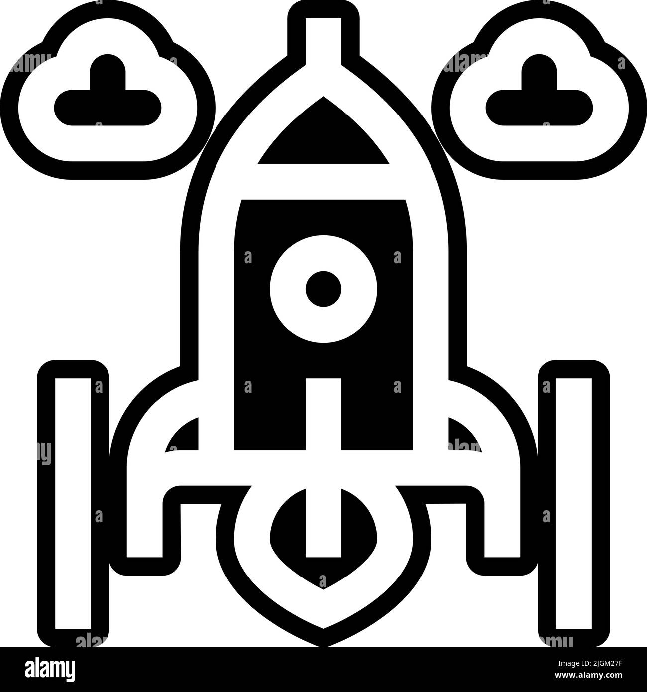 launch icon Stock Vector Image & Art - Alamy