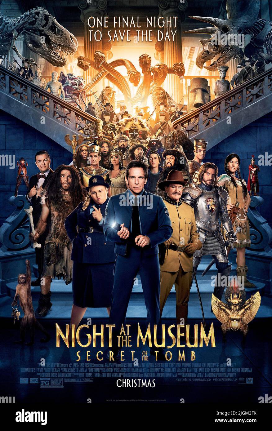 Night at the museum film poster hi-res stock photography and images - Alamy