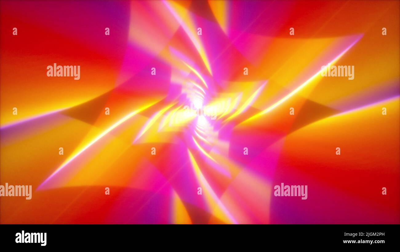 Abstract neon lights. Computer generated 3d render Stock Photo - Alamy