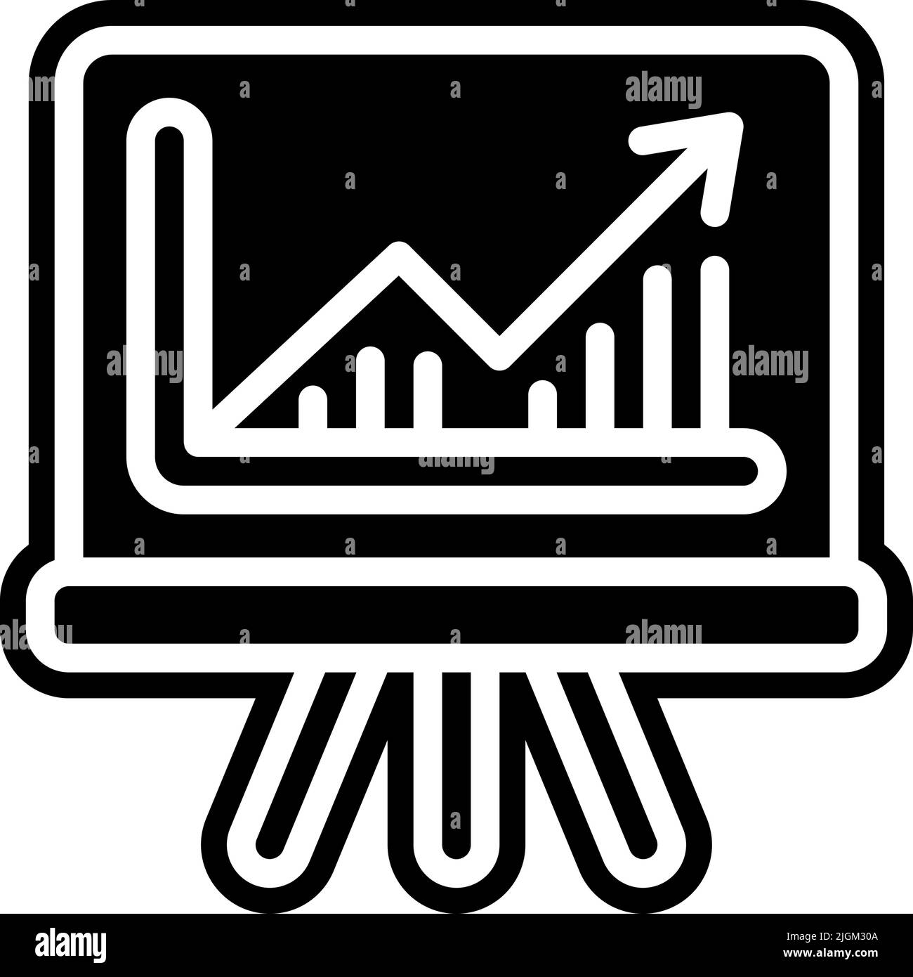 presentation icon Stock Vector Image & Art - Alamy