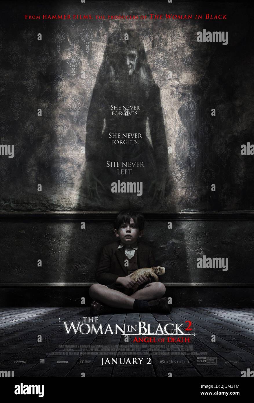OAKLEE PENDERGAST POSTER, THE WOMAN IN BLACK 2: ANGEL OF DEATH, 2014 ...