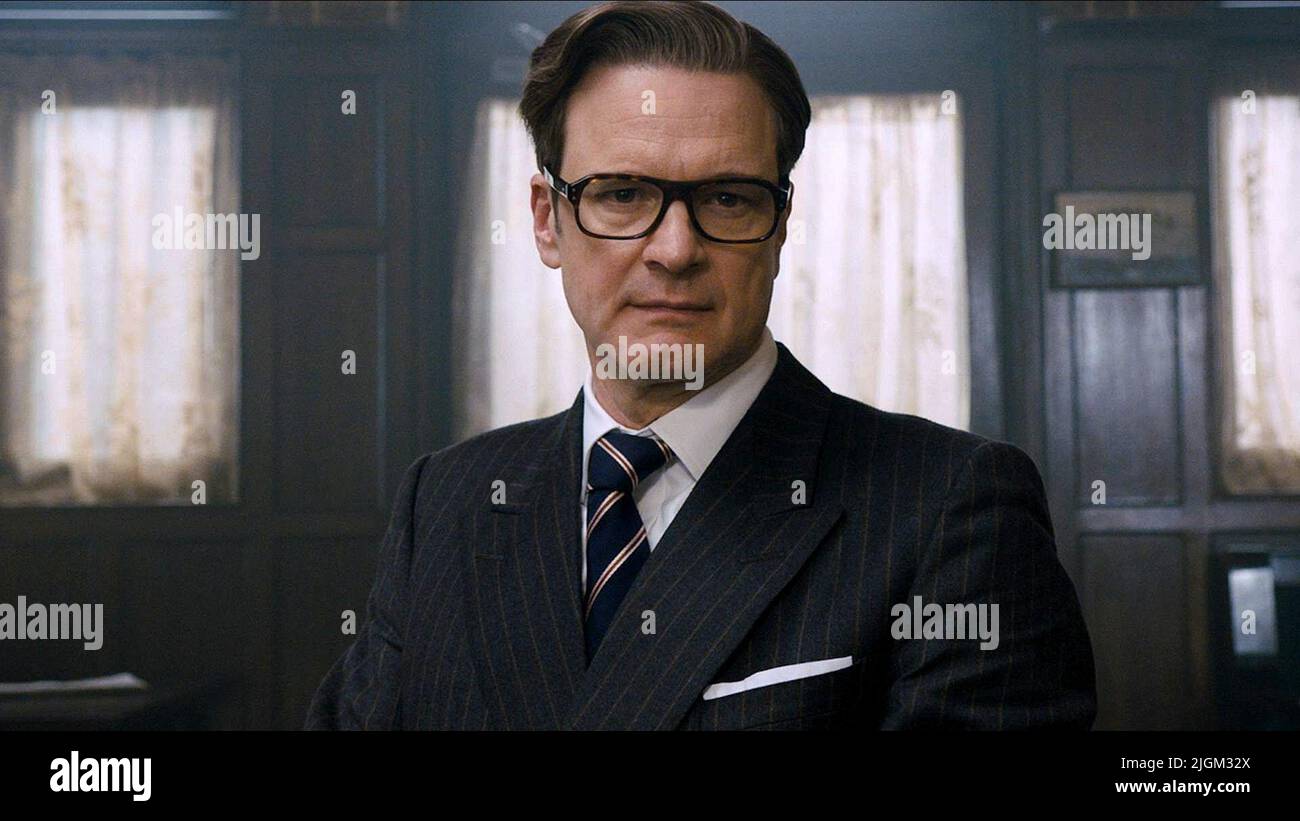 COLIN FIRTH, KINGSMAN: THE SECRET SERVICE, 2014 Stock Photo - Alamy