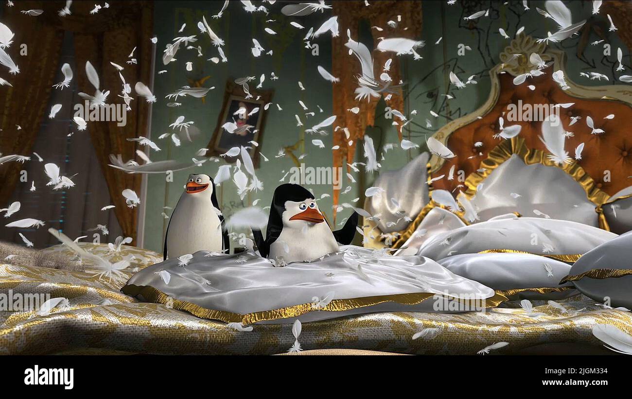 PRIVATE,SKIPPER, PENGUINS OF MADAGASCAR, 2014 Stock Photo - Alamy