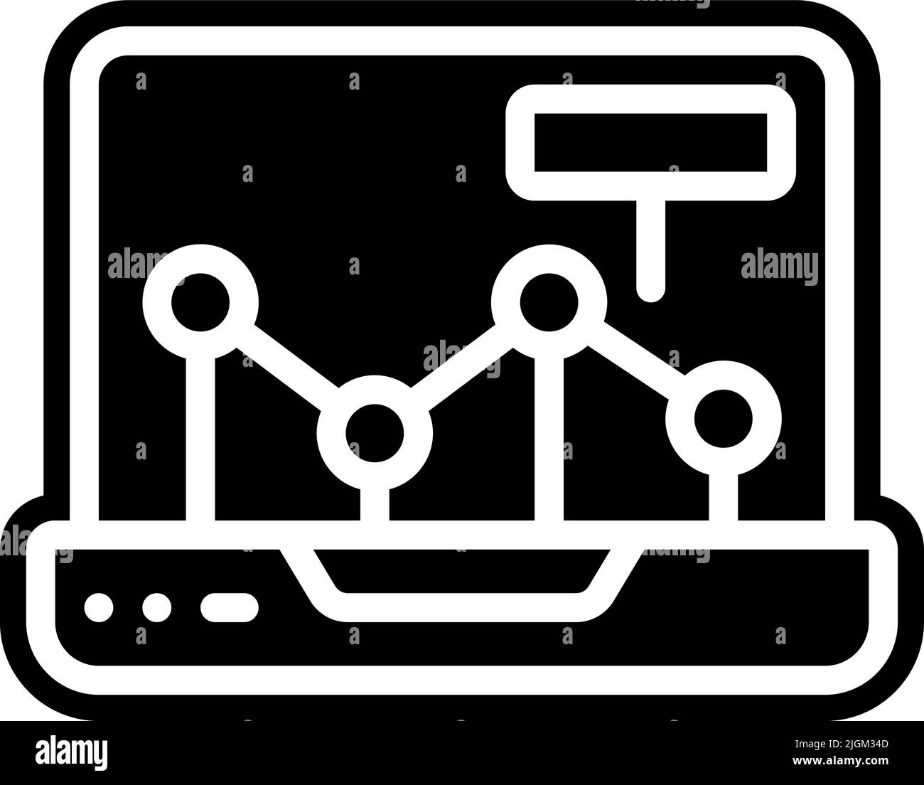 laptop icon Stock Vector Image & Art - Alamy