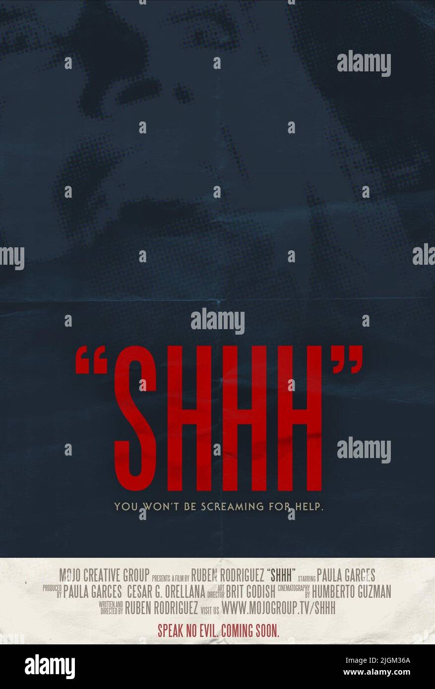 MOVIE POSTER, SHHH, 2014 Stock Photo - Alamy