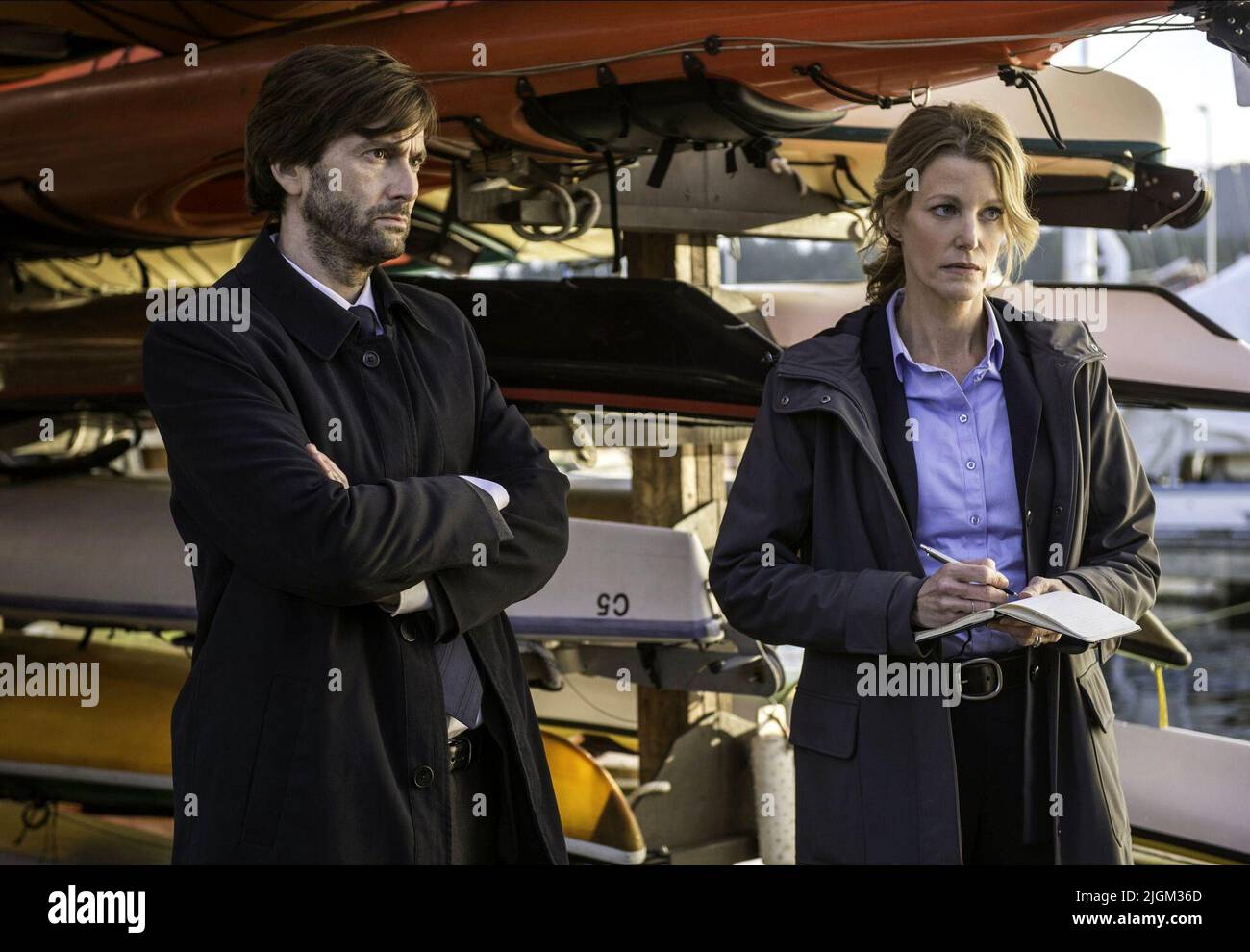 TENNANT,GUNN, GRACEPOINT, 2014 Stock Photo - Alamy