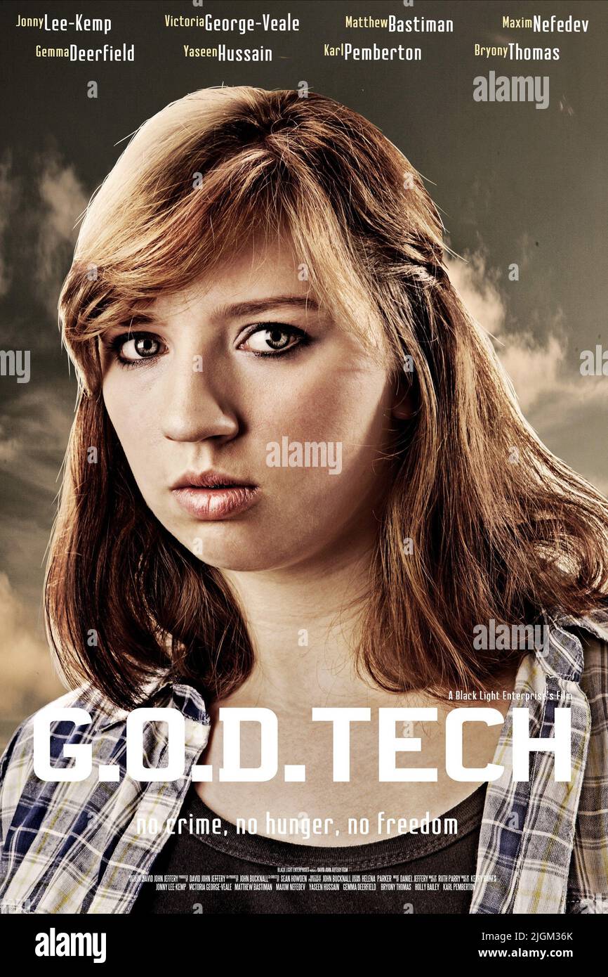 MOVIE POSTER, G.O.D.TECH, 2014 Stock Photo - Alamy