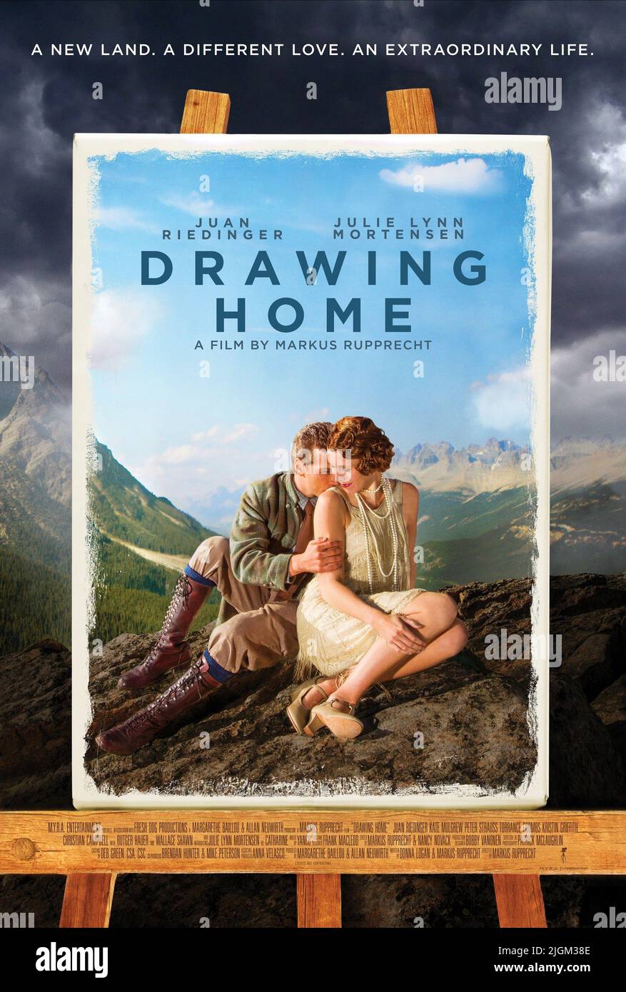 Poster drawing hi-res stock photography and images - Alamy