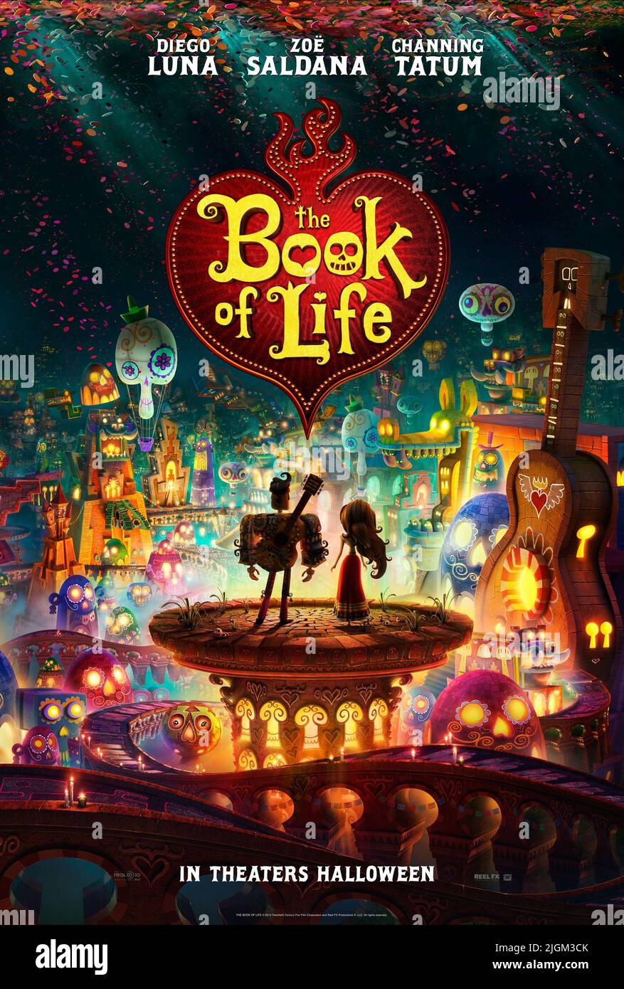 MANOLO, MARIA POSTER, THE BOOK OF LIFE, 2014 Stock Photo - Alamy