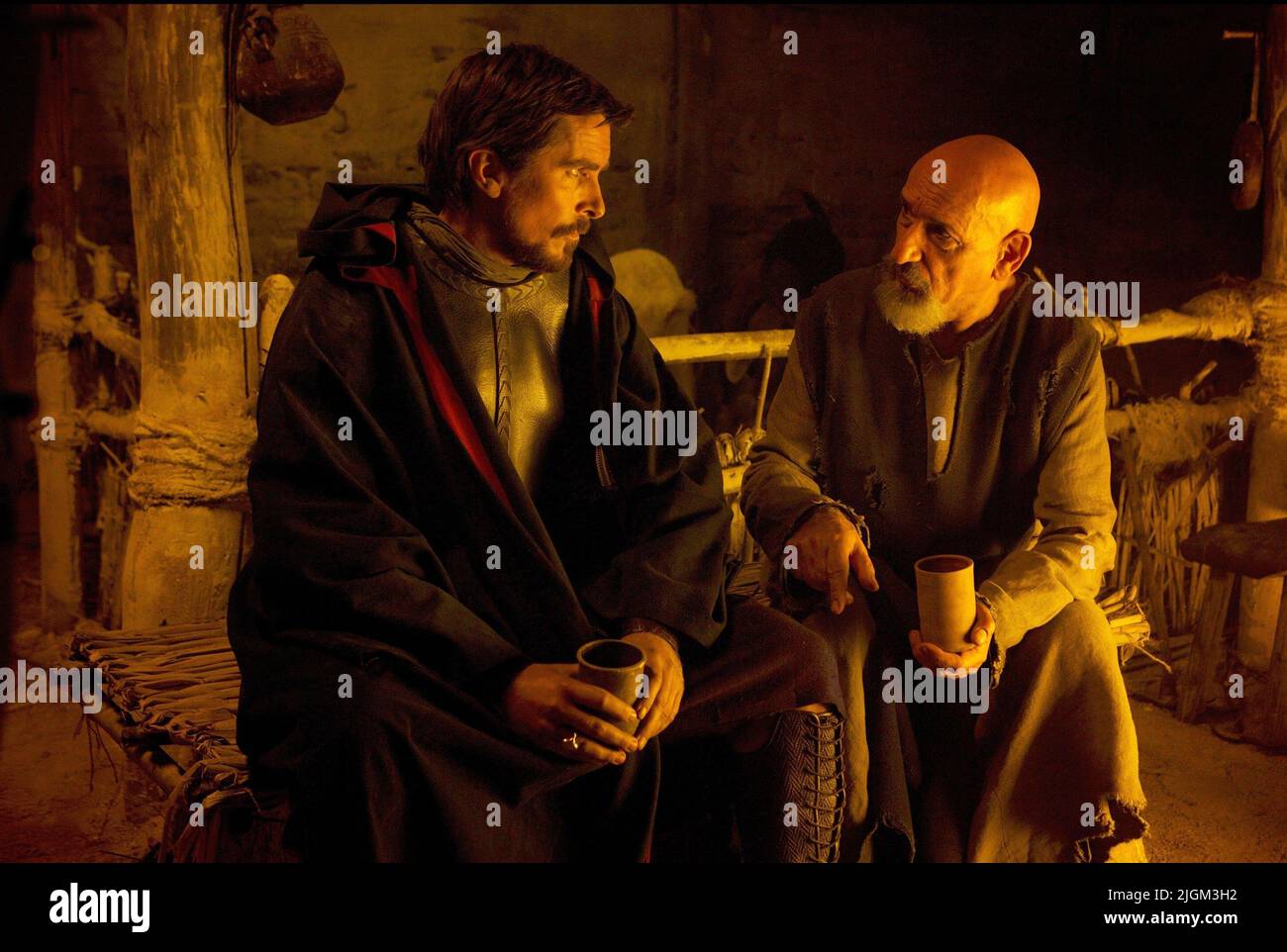 CHRISTIAN BALE, BEN KINGSLEY, EXODUS: GODS AND KINGS, 2014 Stock Photo ...