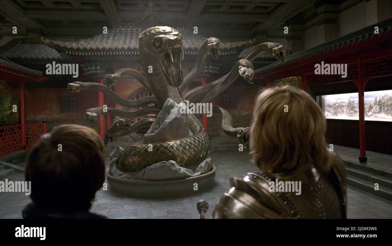 SNAKE SCENE, NIGHT AT THE MUSEUM: SECRET OF THE TOMB, 2014 Stock Photo ...