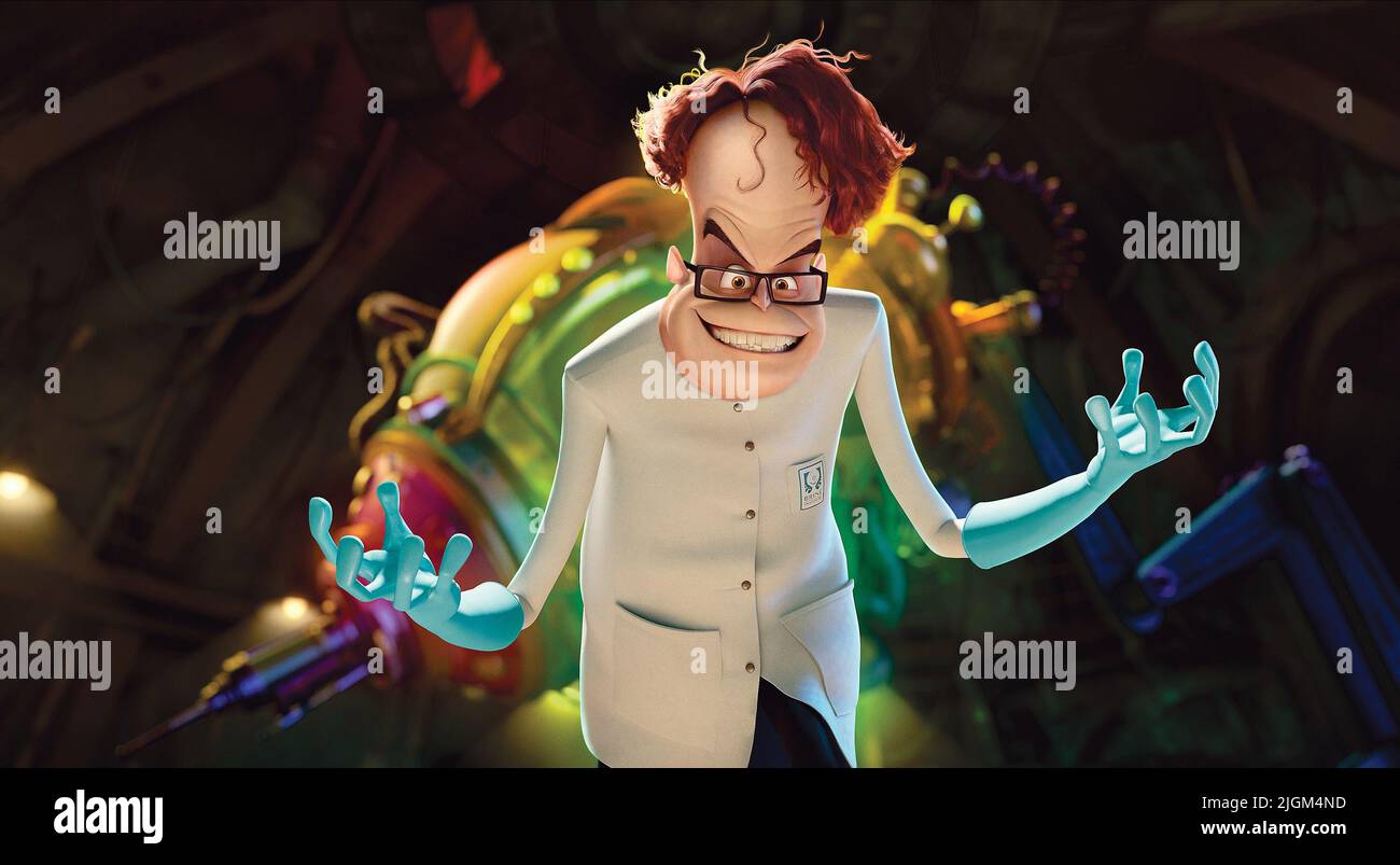 DR. OCTAVIUS BRINE, PENGUINS OF MADAGASCAR, 2014 Stock Photo - Alamy