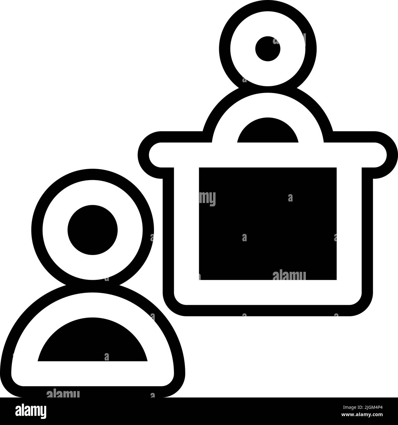 Teacher computer school Black and White Stock Photos & Images - Alamy